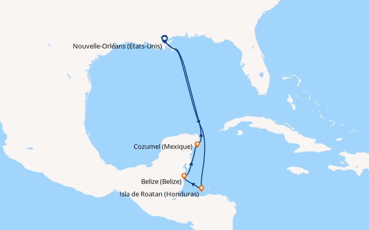 Croisiere Nouvelle-Orléans (Etats-Unis), En mer, En mer... - 8014674