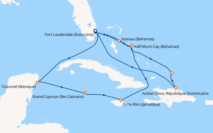 Croisiere Fort Lauderdale (Etats-Unis), Half Moon Cay (... - 8017214