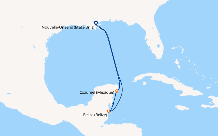 Croisiere Nouvelle-Orléans (Etats-Unis), En mer, En mer... - 8014715
