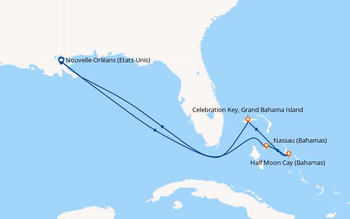 Croisiere Nouvelle-Orléans (Etats-Unis), En mer, En mer... - 8014578