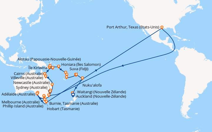 Croisiere Sydney (Australie), En mer, Phillip Island (A... - 8016084